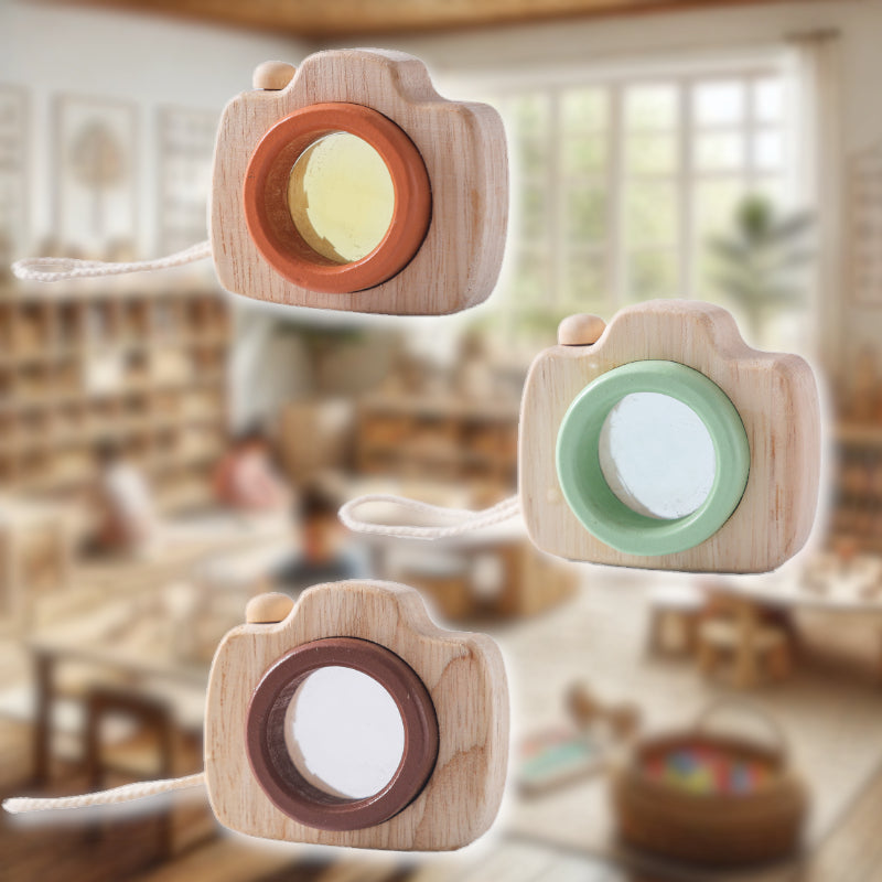 Wood Camera™- Fotocamera in Legno – Mondo Montessori